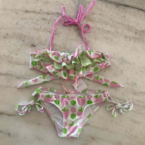 Swim | Kimi Li Little Girls Bikini | Poshmark
